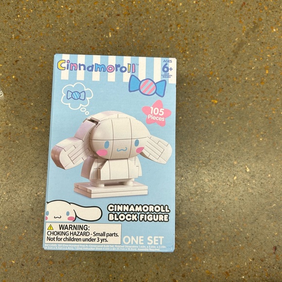 Toys | Nwt Cinnamoroll Build Block Figure | Poshmark